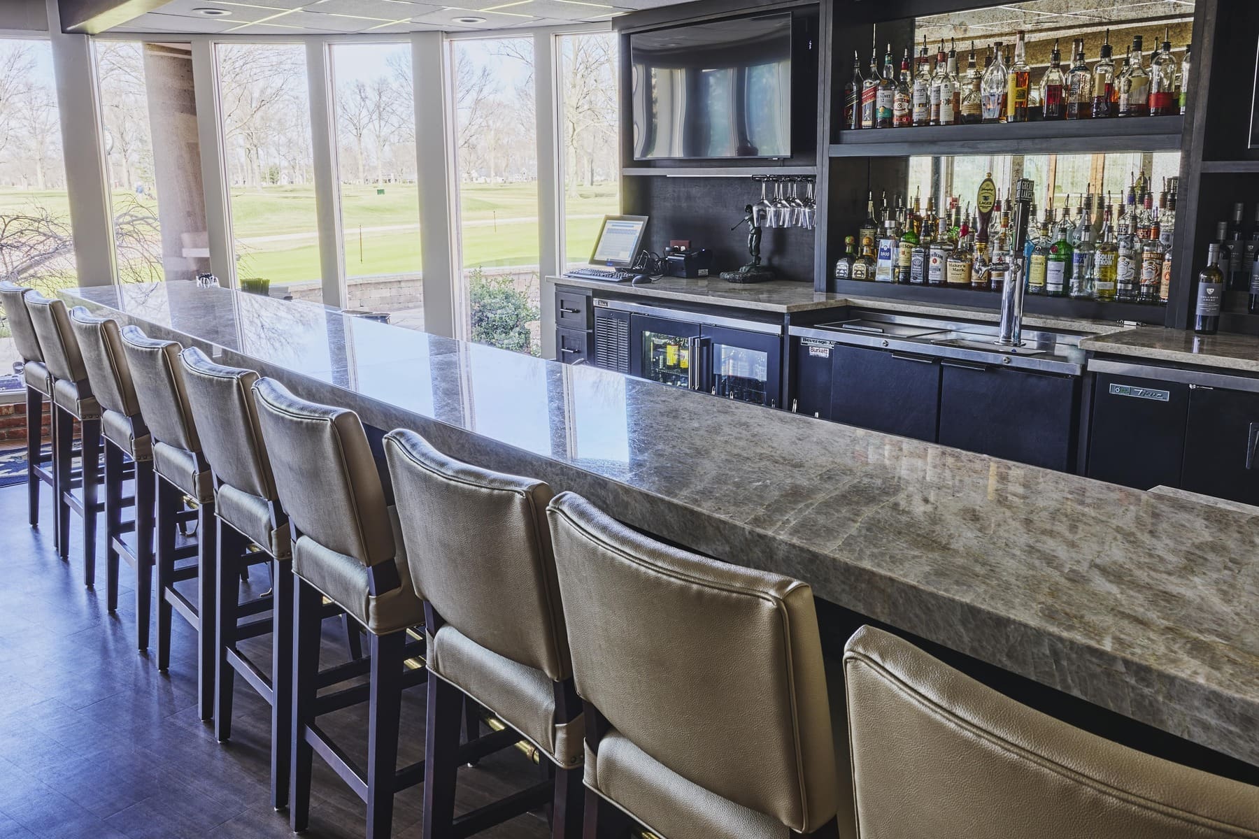 Luxury Bar Designs Featuring Natural Stone | Granite Works